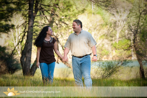 Beth Dixon & David Chalaire Engagement shoot at Sly Park Lake · Lisa ...