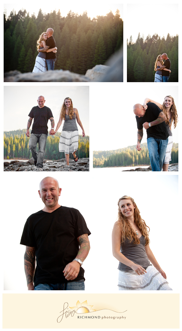 Stephanie & Bill ~ E-Session at Sly Park · Lisa Richmond Photography Blog