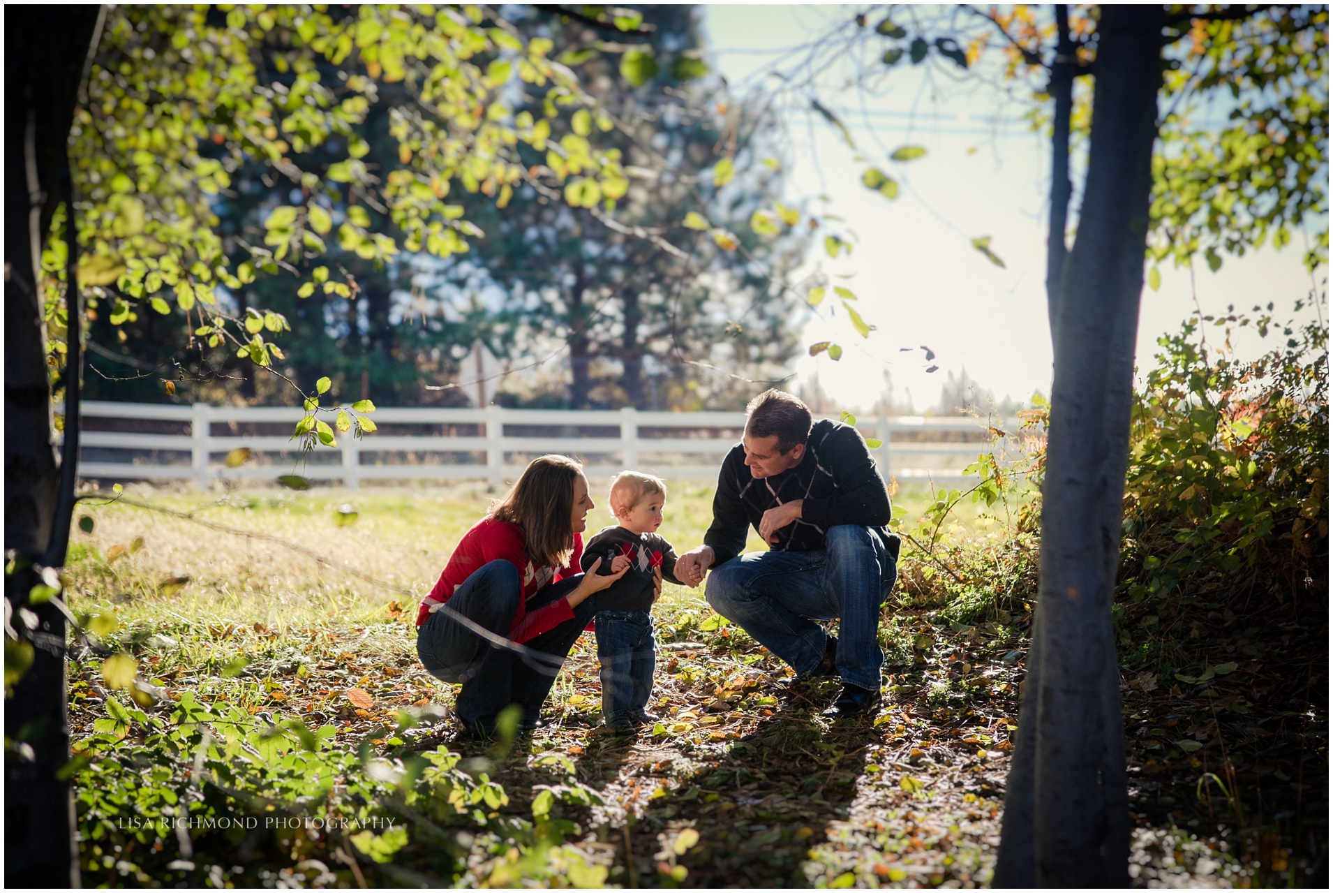 Devan is one @ Larsen's Apple Barn Park · Lisa Richmond Photography Blog