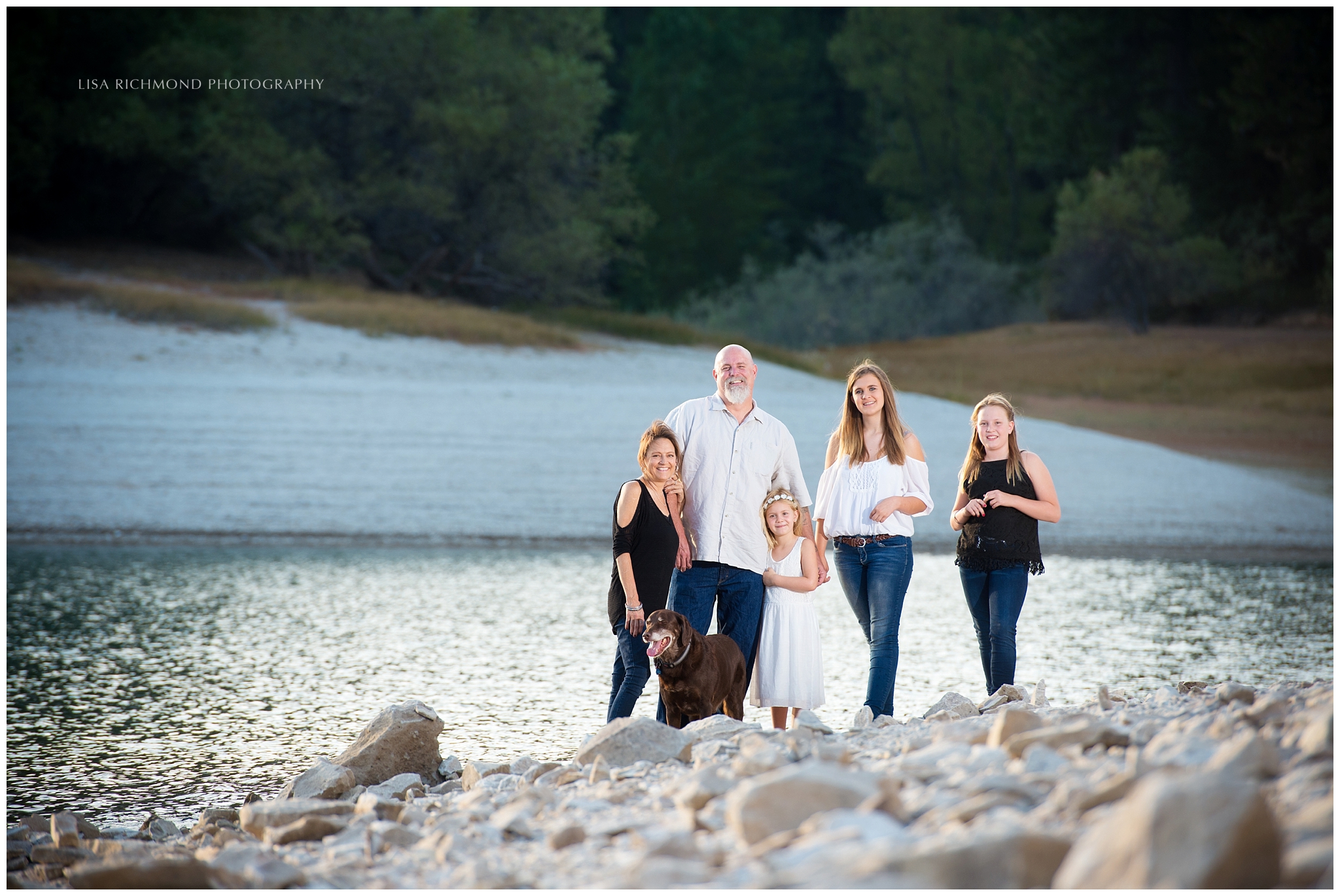 The Lockwood Family at Sly Park Lake · Lisa Richmond Photography Blog