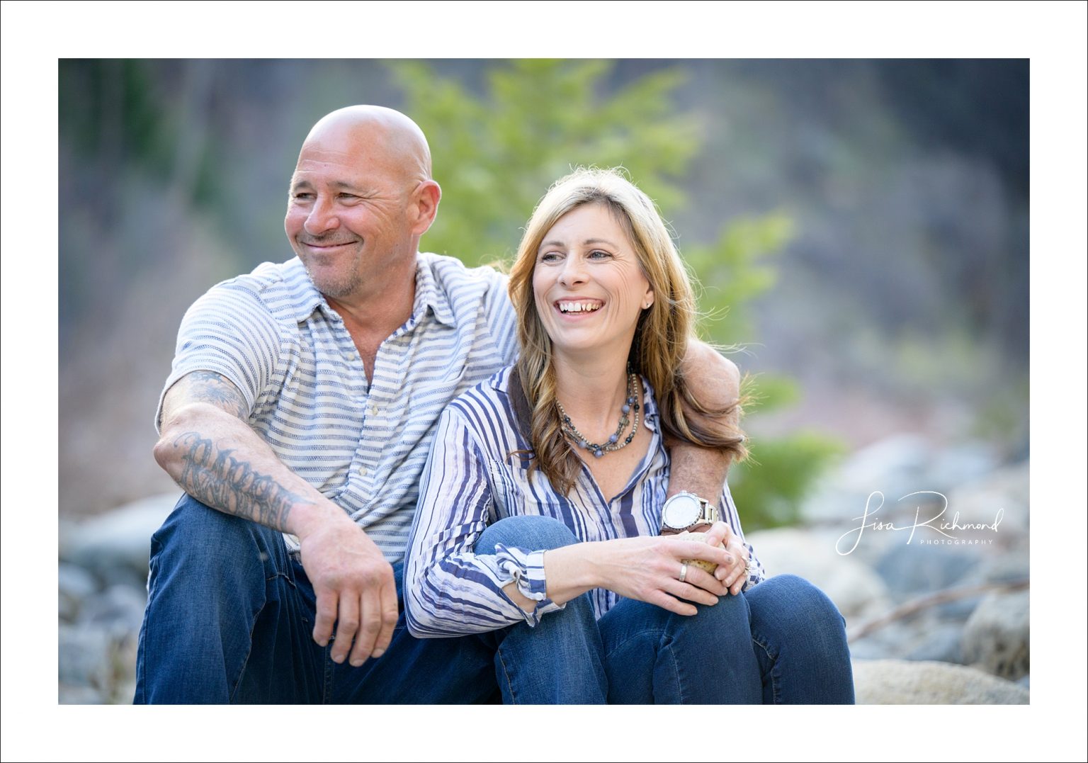 Donna and Robert Engagement session at Alder Creek · Lisa Richmond ...
