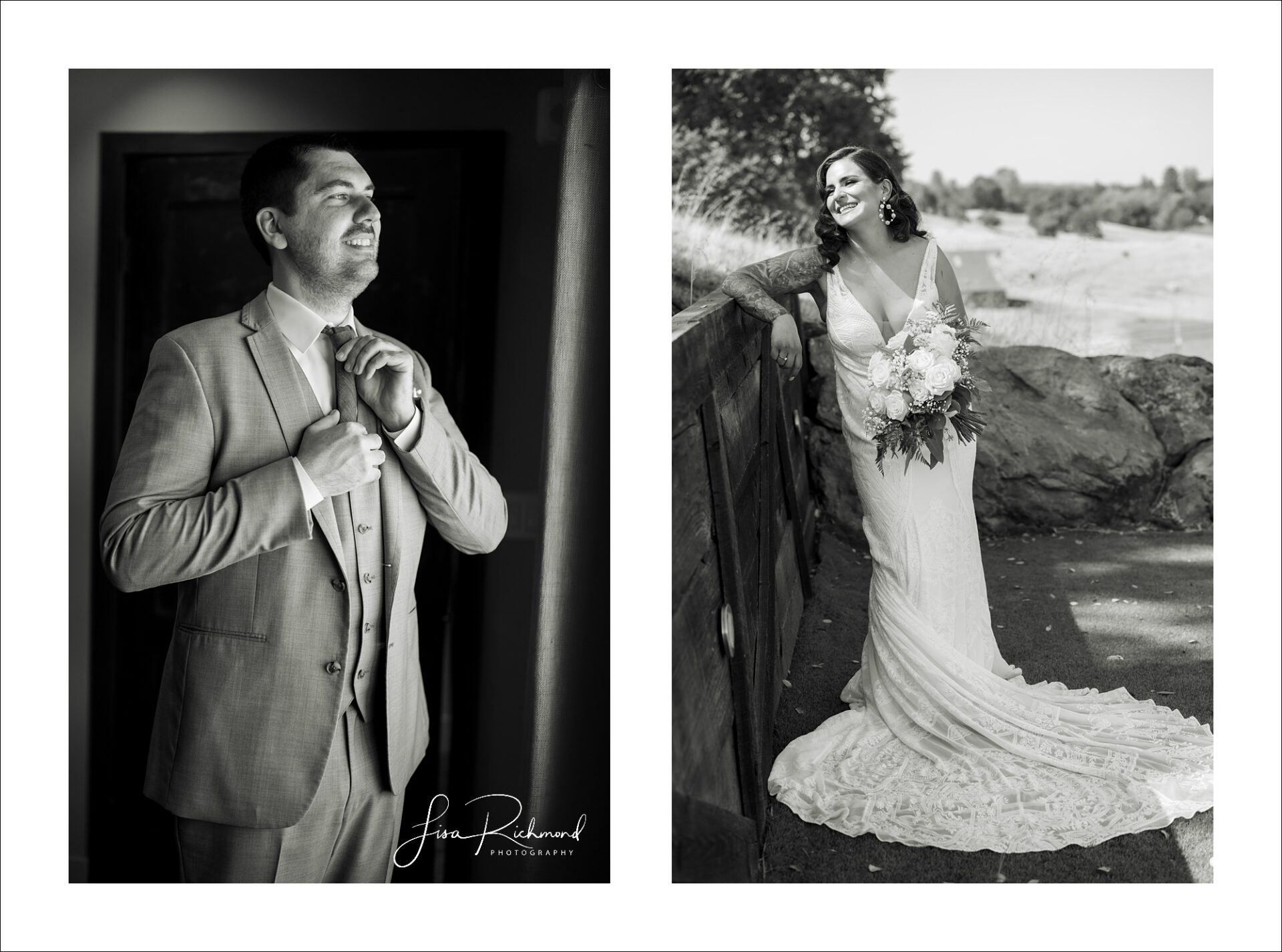 Jessica and Cory celebrate their wedding day at Black Oak Mountain ...