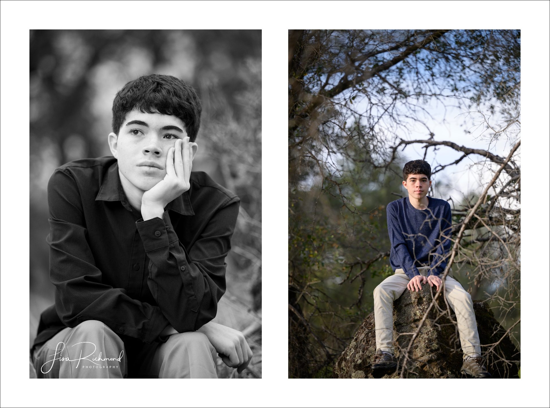 Noah Kido-Batkin - Senior Session · Lisa Richmond Photography Blog